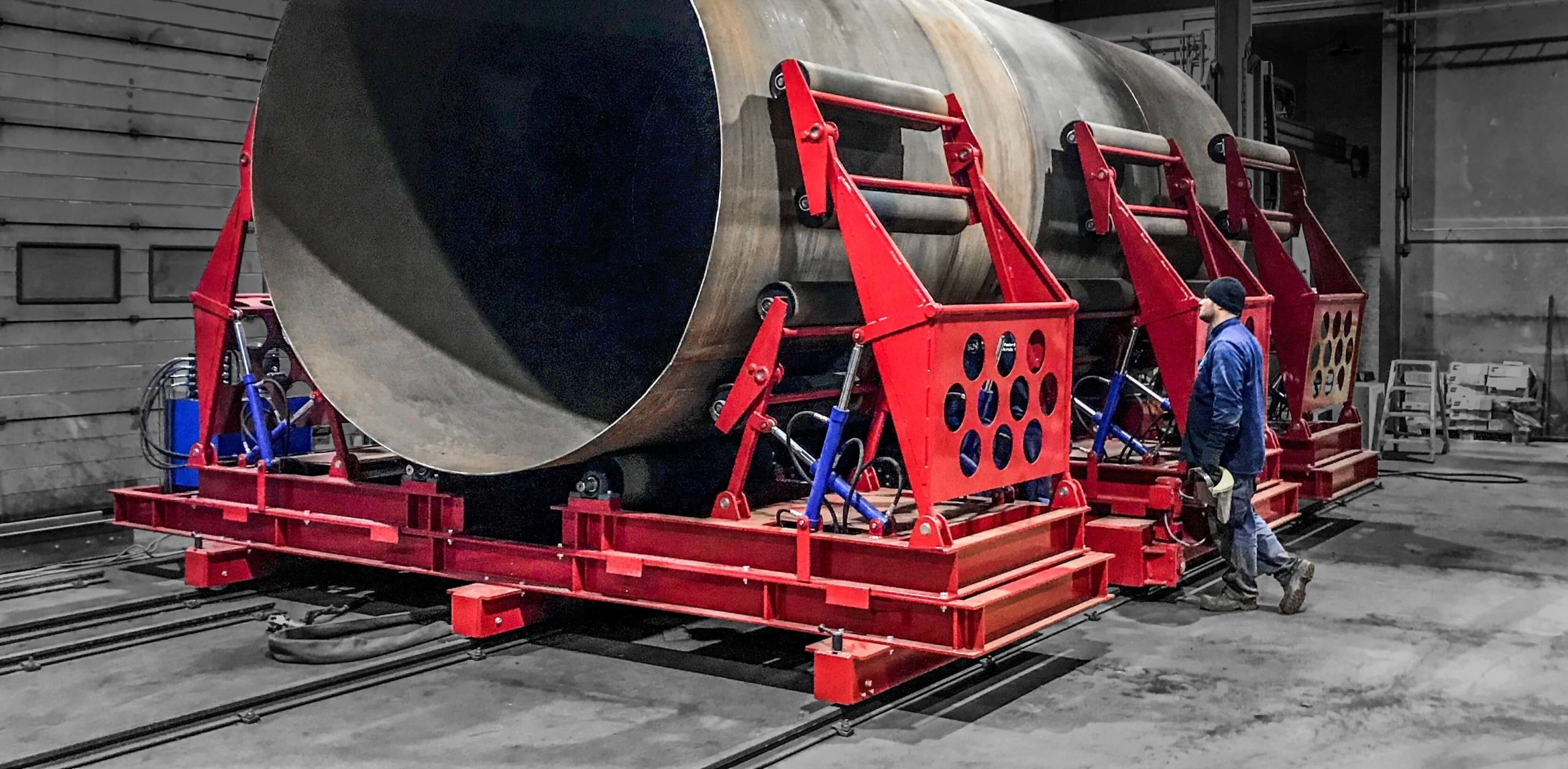 Customized fit-up system & column & boom | ENABL