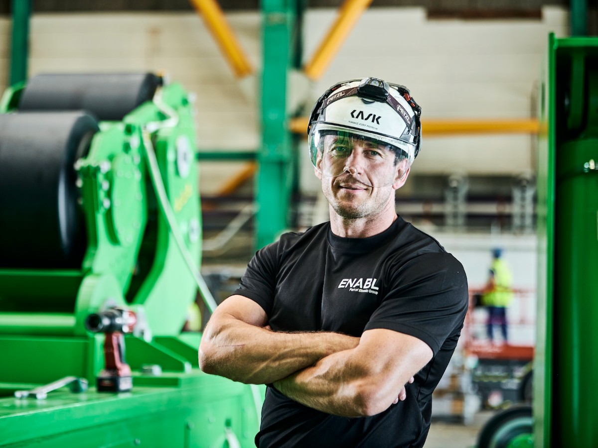 On-site rotator assembly progresses - ENABL