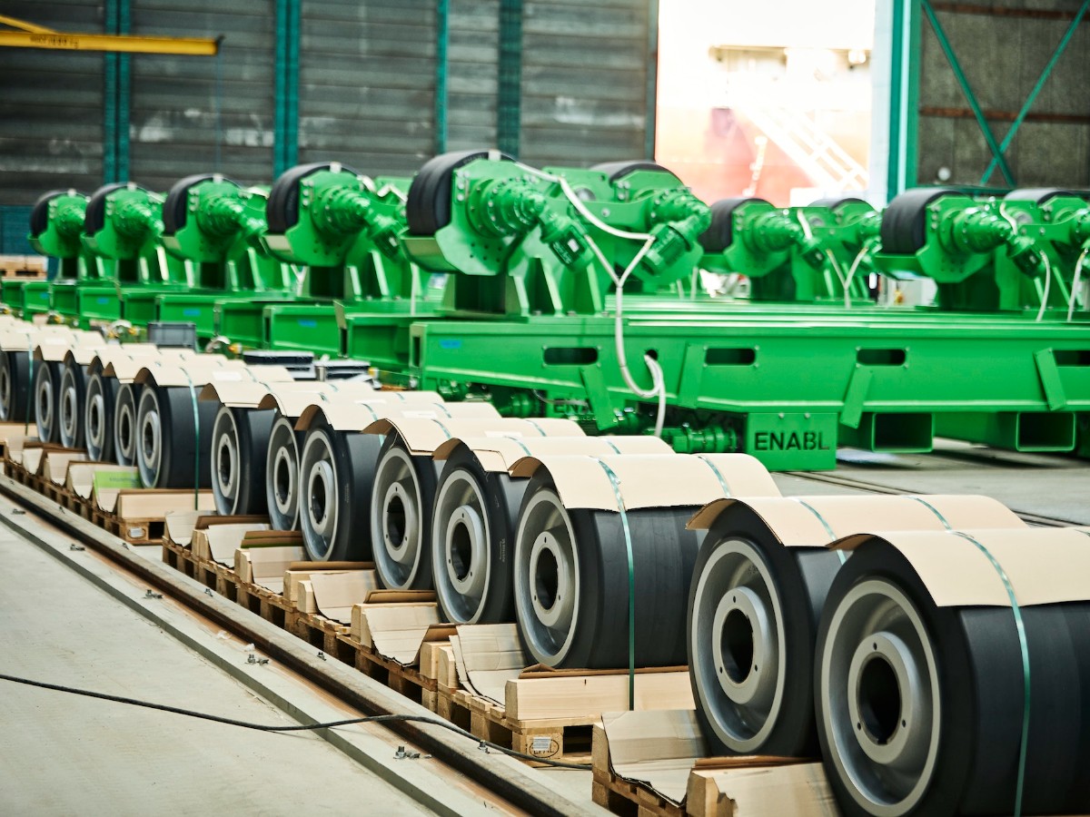 On-site rotator assembly progresses - ENABL